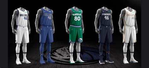 Dallas Mavericks Reveal Pegasus Inspired Uniforms Joining 4 Other New Designs For 2020 21