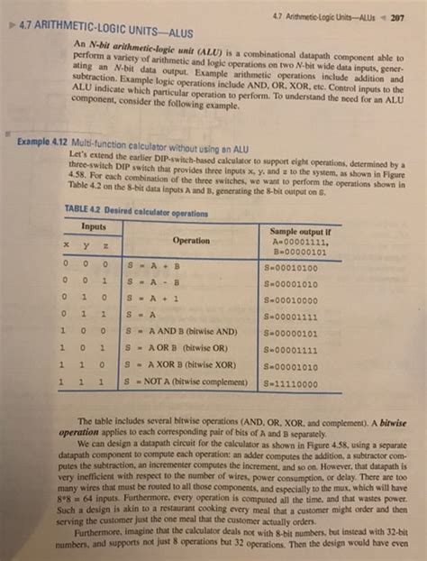 solved implement and simulate the alu circuit from example