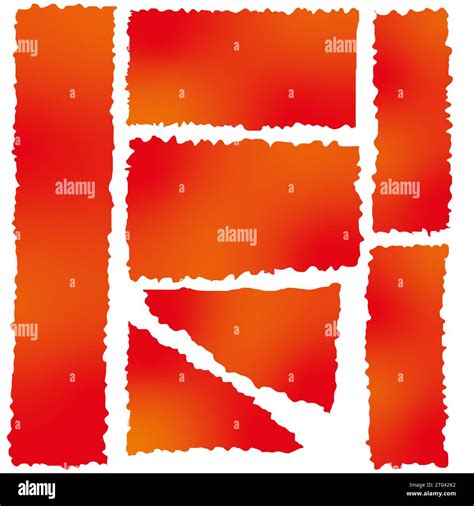 Paper Scraps Ripped Papers Torn Page Pieces And Scrapbook Note Paper