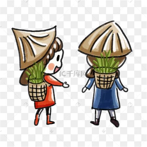 背篓女孩图片 背篓女孩图片素材免费下载 千库网