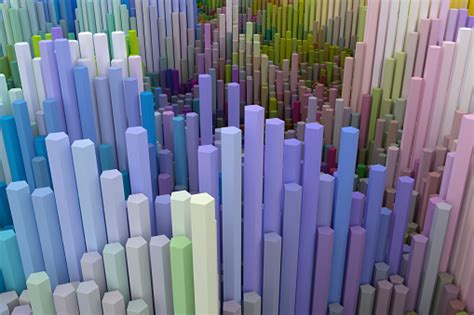 화려한 3d 렌더링입니다 배경 추상 모양 구성 디자인 그래픽 리소스에 대 한 기하학적 구조 블록 0명에 대한 스톡 사진 및 기타 이미지 Istock