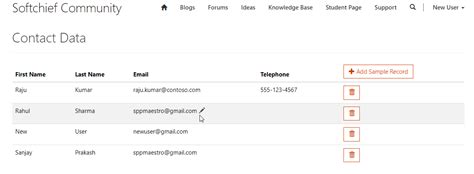 Power Portal Web Api Read Create Update Delete Records Using