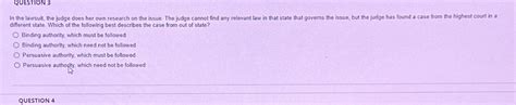 Solved Question 3 ﻿different State Which Of The Following