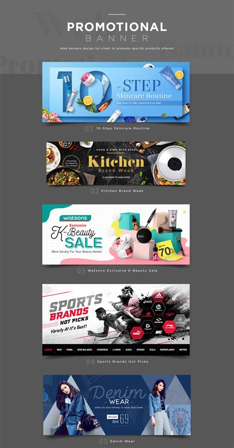 Promotional Banner Design Best Banner Ads Website Banners Design