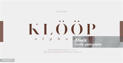 알파벳 우아한 글자 글꼴 및 번호입니다 클래식 레터링 최소한의 패션 디자인입니다 타이포그래피 글꼴 일반 대문자와 소문자 벡터