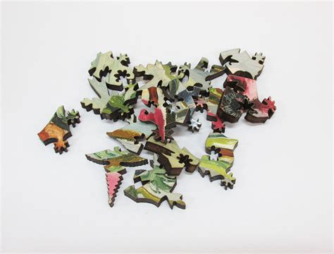 Artifact Puzzles Christopher Wood Anemones Wooden Jigsaw Puzzle