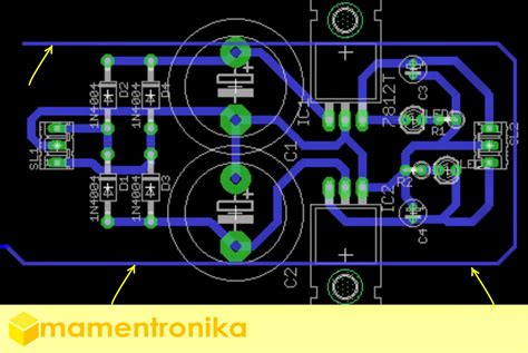 Mamentronika TUTORIAL DESAIN PCB MENGGUNAKAN EAGLE Membuat Board Part 2 Finishing