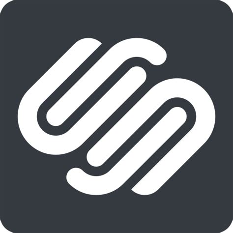 squarespace icon by friconix fi snsuxl squarespace normal solid square logo brand website blog