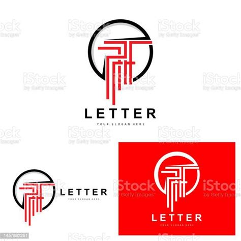 Ilustración De Logotipo De Letra T Vector De Estilo De Letra Moderna Diseño Adecuado Para Marcas