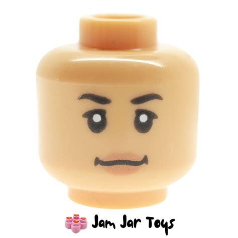 Lego Sam Kerr Warm Tan Squiggly Open Mouth Hf