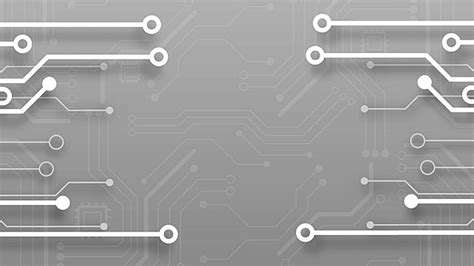 Circuit Technology Background Element Technical Background Vector