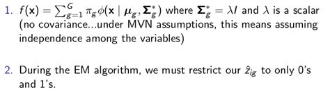 Independence Mixture Models And K Means Clustering Similarities What