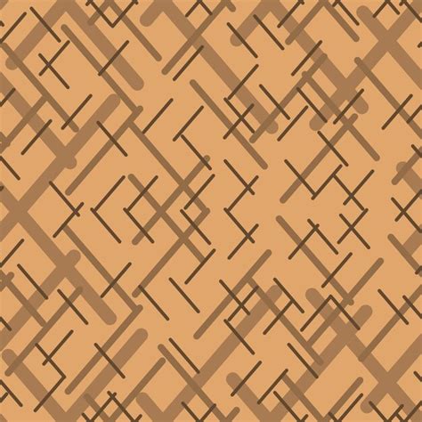 Premium Vector Decorative Abstract Seamless Background Of Intersecting Shapes For Design And