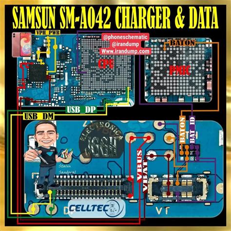 ‎دنیای سلوشن های تعمیراتی موبایل با ما بروز باشید😍‎ ‎samsung Galaxy A14 A145m Emmc Isp