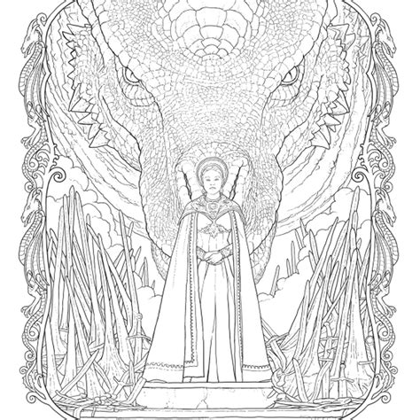 House Of The Dragon The Official Coloring Book