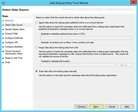 Installing And Configuring Adfs Integration With Sharepoint 2013 Step