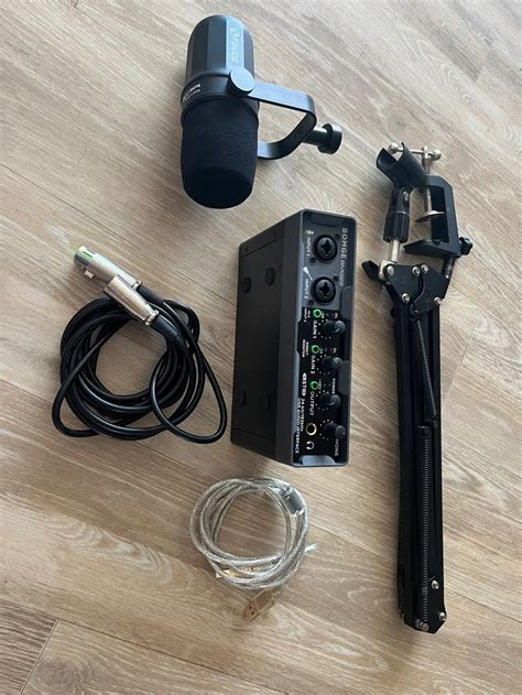 방송용 팟캐스트 마이크 오디오인 당근 중고거래