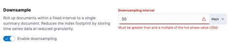 Ilm Downsample Error Is Not Reset When Downsample Action Unmounts