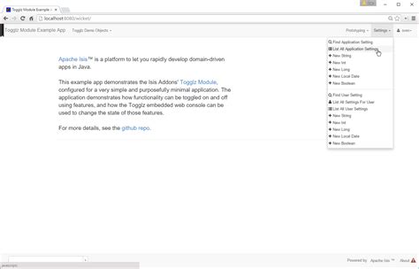 Github Isisaddons Legacyisis Module Togglz As Of V1150 Incorporated Into Incode Platform