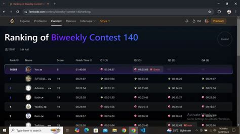 Leetcode Biweeklycontest Codingchallenge Problemsolving