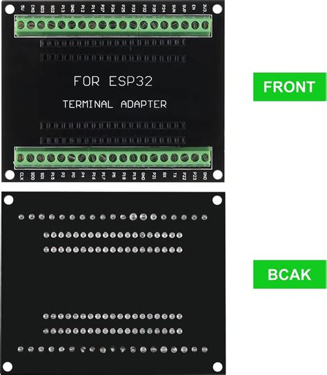 Adeept 2pcs Esp32 Breakout Board Gpio 1 Into 2 India Ubuy