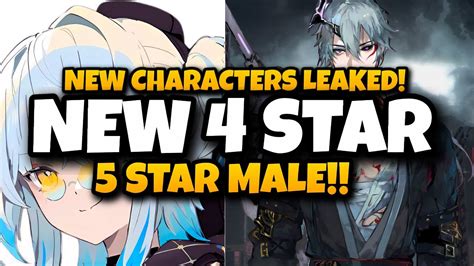 Wuwa New Characters Leaked New 4 Star And 2 New 5 Stars Revealed