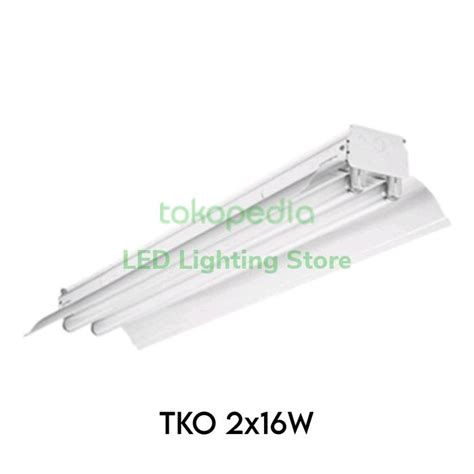 Jual Kap Lampu Tko X W Cm Tl X Watt Philips Jakarta Barat Led Lighting Store Tokopedia