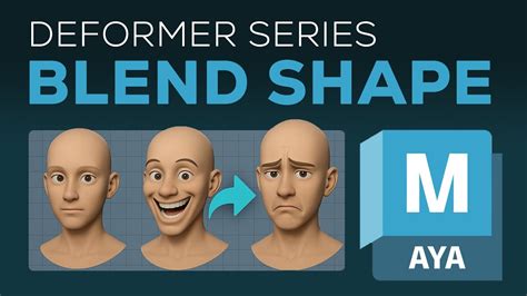Blend Shape Tutorial Maya Ep1 Deformer Series Youtube