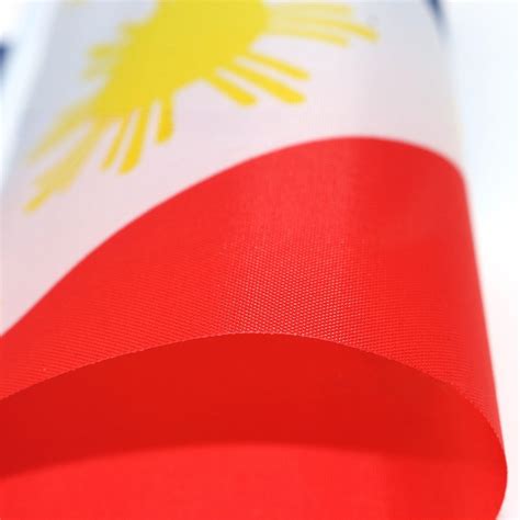 8x5in Small Philippine Flag With Stick Philippine Hand Waving Flag