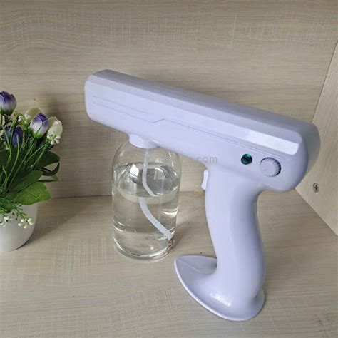 Tme001 배터리 충전 나노 스프레이 소독 발판 광 분무 소독기 사양 800ml 흰색