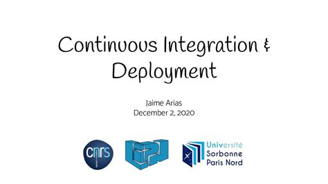 Continuous Integration And Deployment Speaker Deck