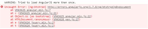 Javascript Tried To Load Angular More Than Once Stack Overflow
