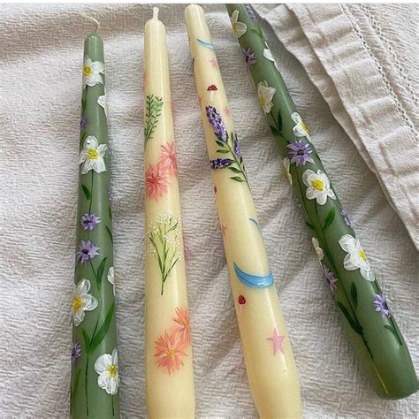 Candle Painting Ideas To Transform Plain Candles Into Art Morellaandulalume