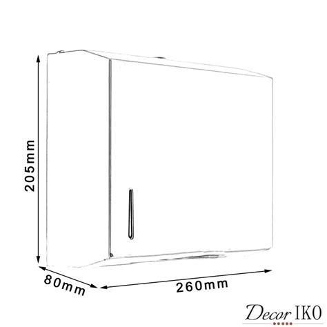 Диспенсер для бумажных полотенец Dip 218j медный купить в интернет магазине Decoriko
