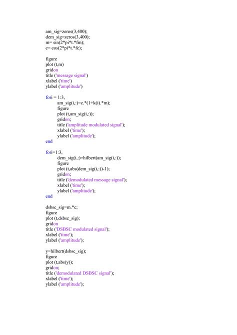 Eep306 Amplitude Modulation Pdf