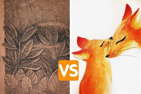 Unlocking The Mystery Lithograph Vs Watercolor Revealed