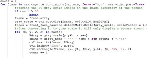 detection method code segment download scientific diagram