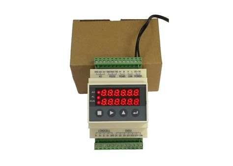 Analog 4 20ma Digital Loadcell Weight Control Transmitter With Rs232