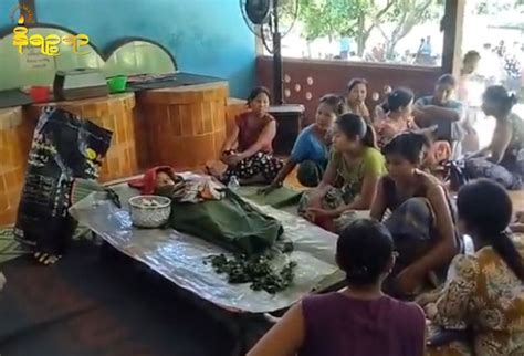 မြောက်ဦး ကင်းဆိပ်ကျေးရွာမှ လက်နက်ကြီးကျည်ထိမှန်သေဆုံးသူ လူကြီး ၂ ဦးကို