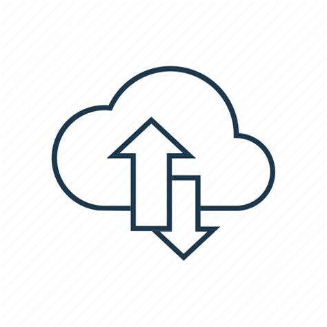 Cloud Computing Saas Technology Icon