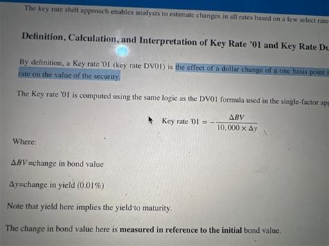Modeling And Hedging Non Parallel Term Structure Shifts Flashcards Quizlet