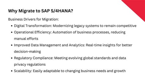 Sap S 4hana Migration Use Case What Businesses Need Ppt