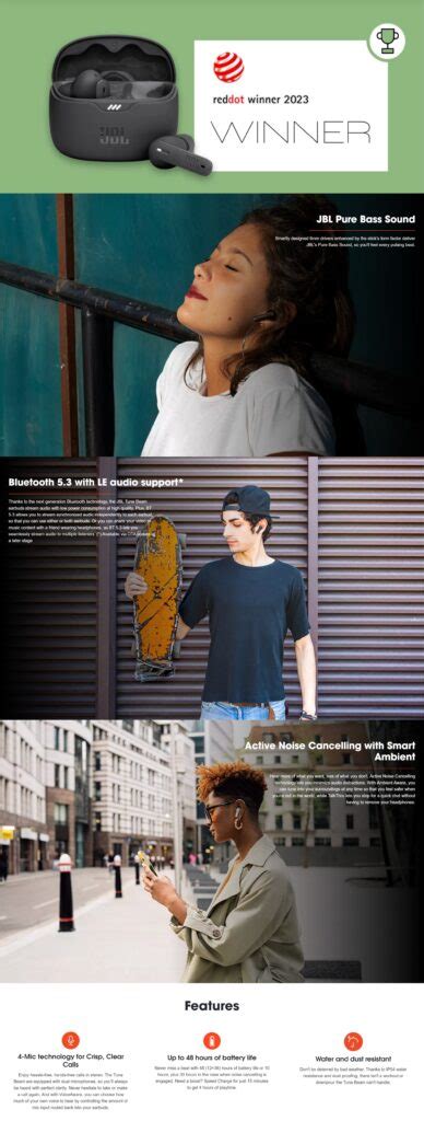 Jbl Tune Beam Wireless Anc Earbuds Price In Pakistan