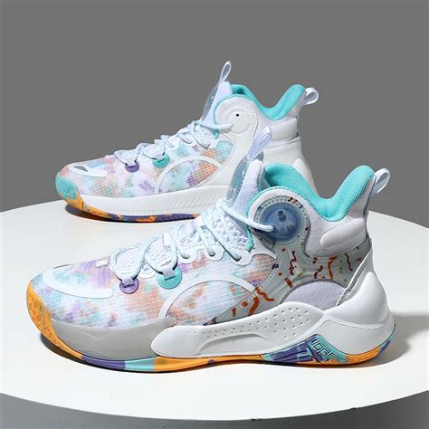 브랜드 농구화 하이탑 남성 미끄럼 방지 트레이닝 스니커즈 테니스 스포츠화 청소년 스트리트 바스켓 부츠 Aliexpress