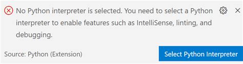 Python Vscode Does Not Seem To Accept Interpreter From Virtual