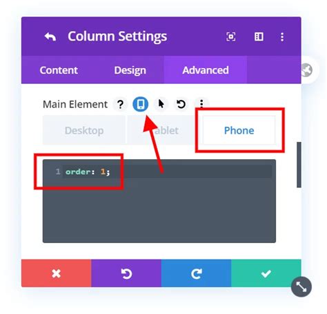 How To Control Divi Column Stacking Order On Mobile Tutorial By Pee Aye Creative