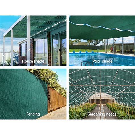 Instahut 183x30m Shade Cloth Shadecloth Sail Garden Mesh Roll Outdoor