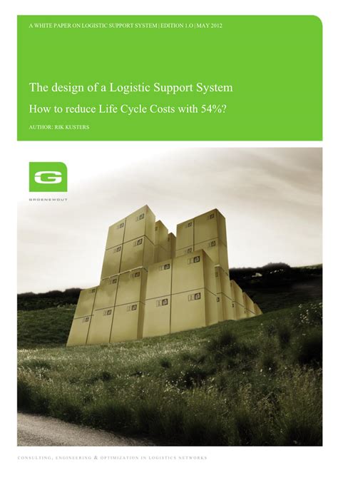 The Design Of A Logistic Support System Docslib