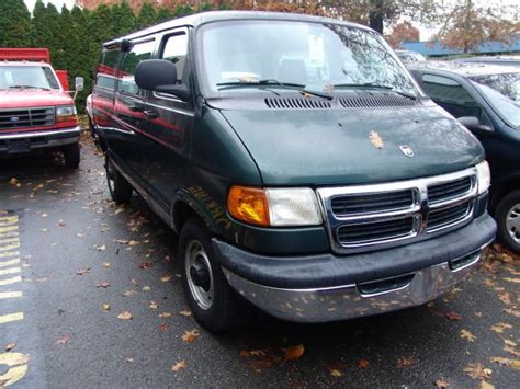 2001 Green Dodge Ram 2500 Cargo Van