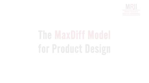 How Maxdiff Can Prioritize Product Features And Align Internal Stakeholders Bart Borkosky
